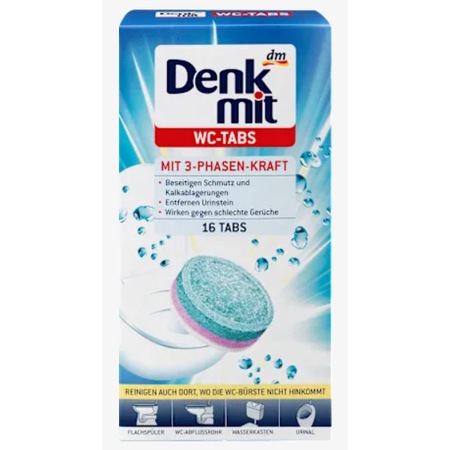 Tablete pentru curatare WC 16x25g, 400 g - eMAG.ro