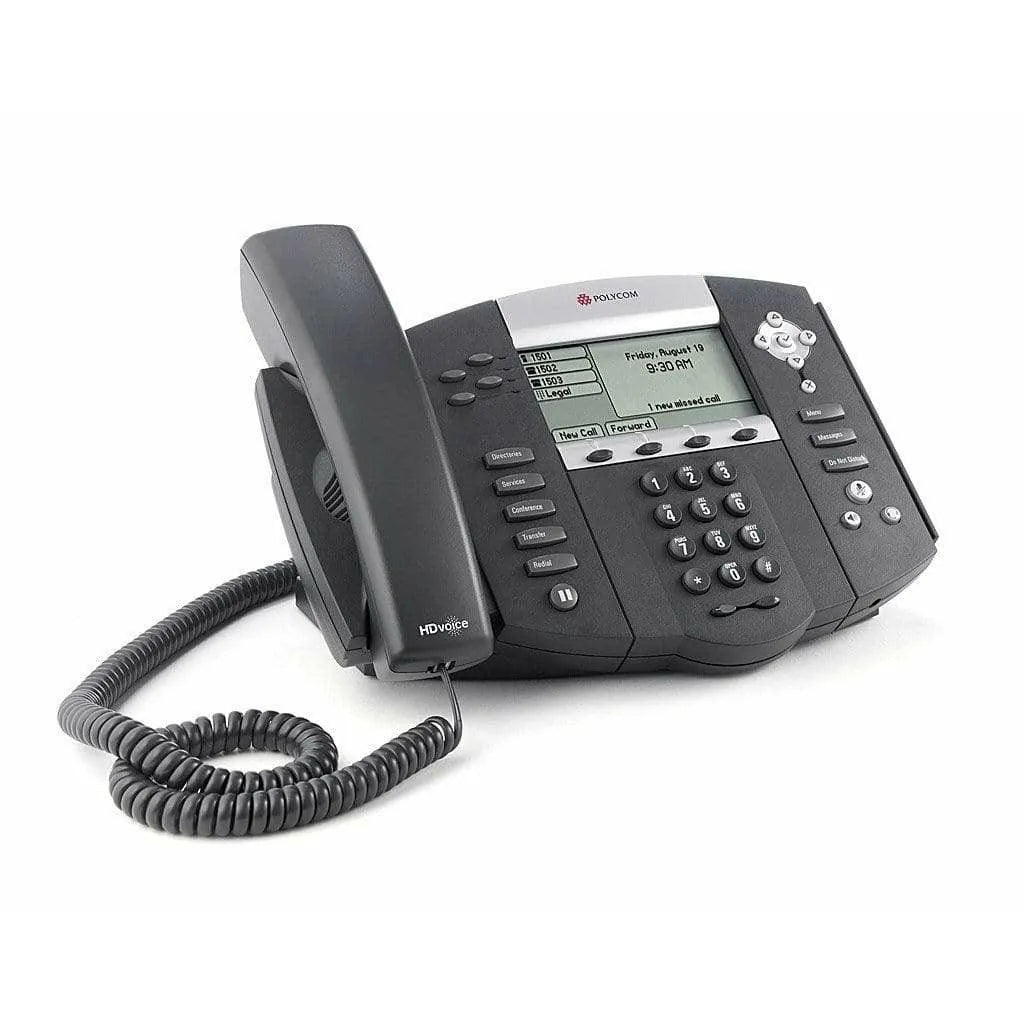 Centrala telefonica fixa, POLYCOM, IP560, neagra - eMAG.ro