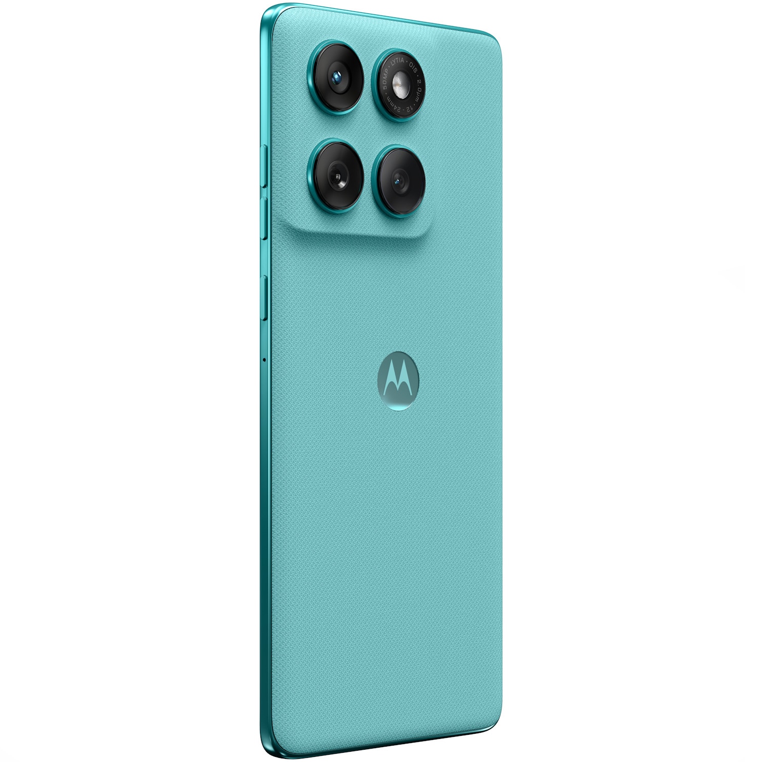 Telefon mobil Motorola Edge 60 Fusion, Dual SIM, 12GB RAM, 256GB, 5G, Pantone Amazonite - eMAG.ro