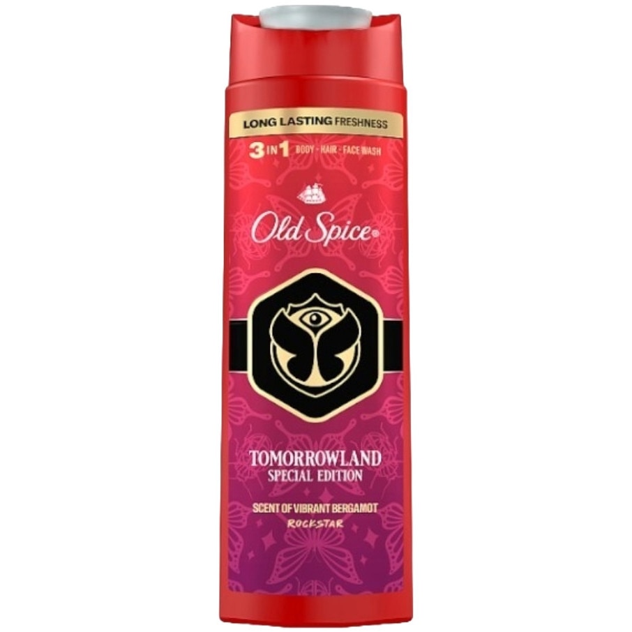 Old Spice Gel Dus 400ml Tomorrowland, Limited Edition, curatare ...