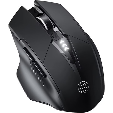 Mouse wireless, 2.4G, 1600DPI, 6 butoane, click silentios, negru, 11 ...