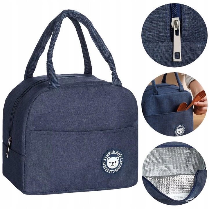 Geanta Termica, Expand, Poliester + Spuma Pe, Capacitate: 4 L, Interior ...