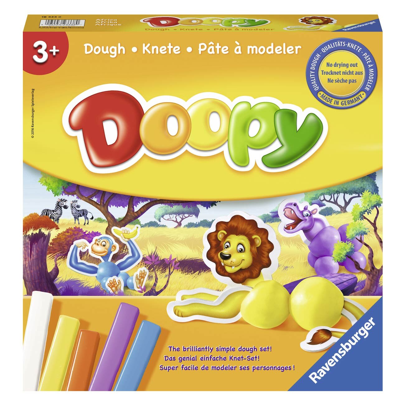 Doopy gyurma formázó készlet - afrika - eMAG.hu