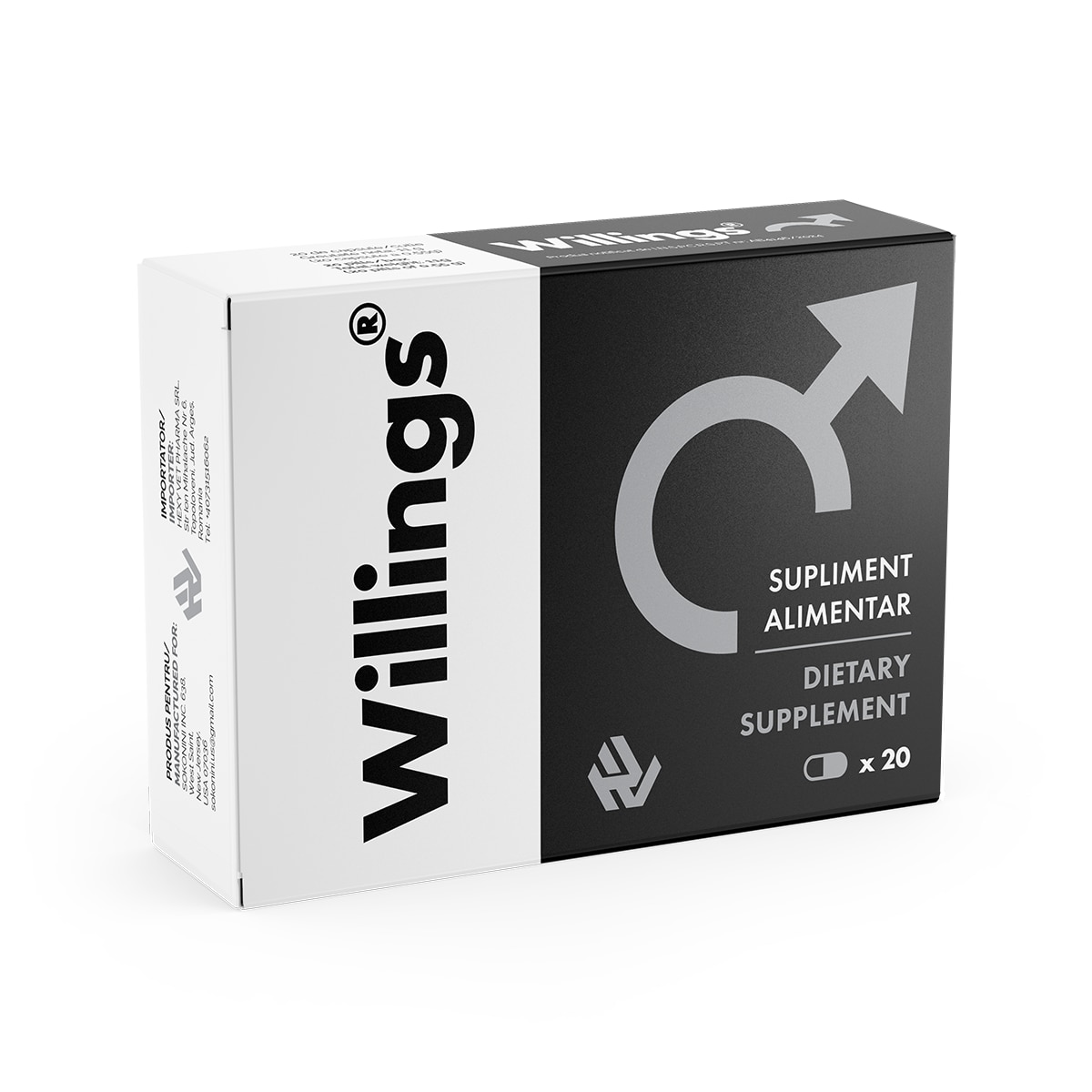 Willings - 20 Pastile pentru potenta cu efect rapid, erectie si ...