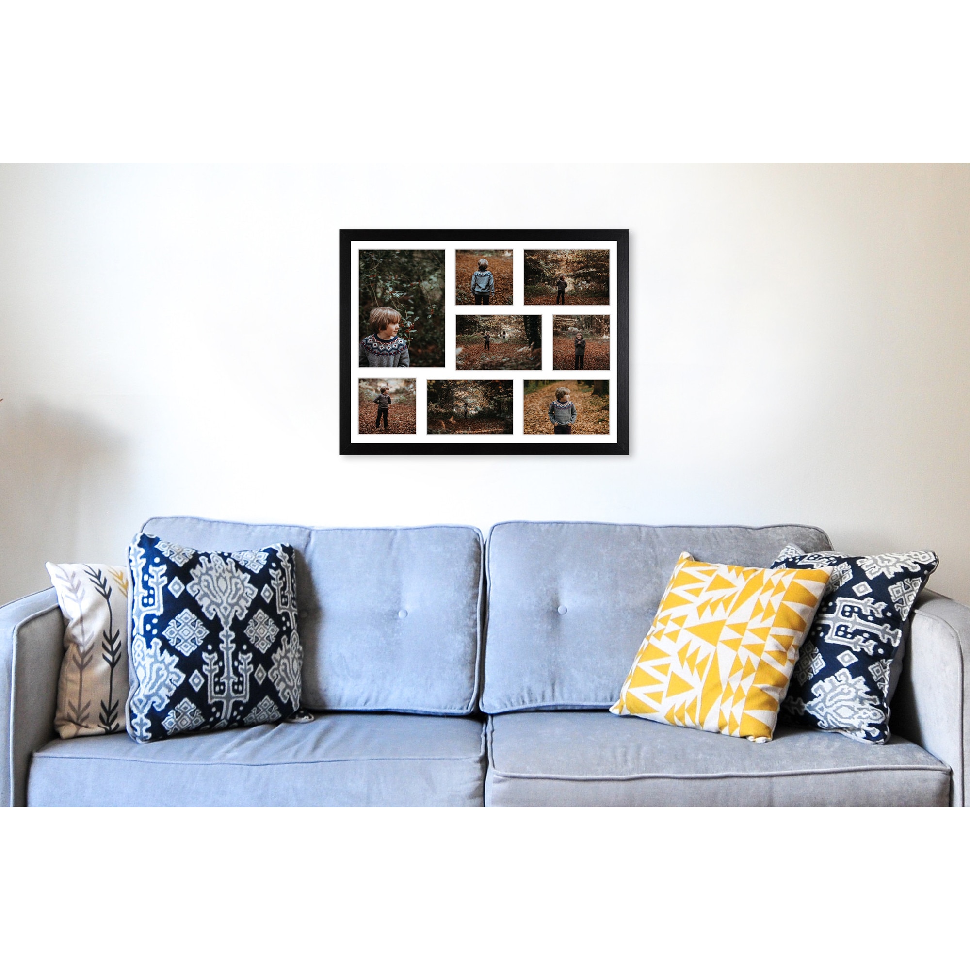 Rama foto tip tablou, rama pentru colaj, rama decorativa pentru 8 ...