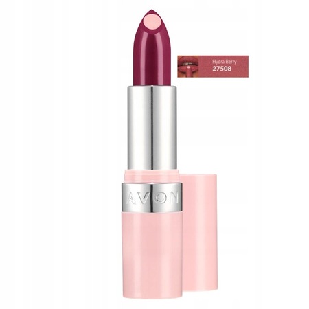 Ruj mat Avon Hydramatic, nuanta Hydra Berry, cu acid hialuronic, 3.5g ...