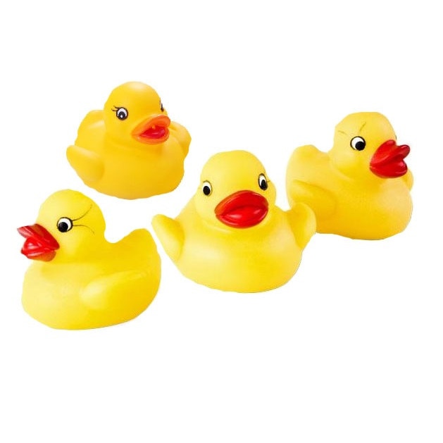 Set 4 ratuste de baie, galbene - eMAG.ro