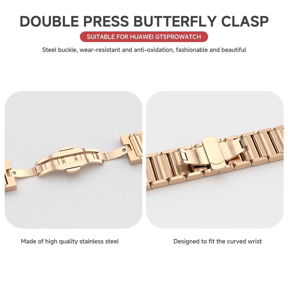 Curea Smartwatch, compatibila HUAWEI GT4 (41MM), GT5 (41MM), GT5 Pro ...