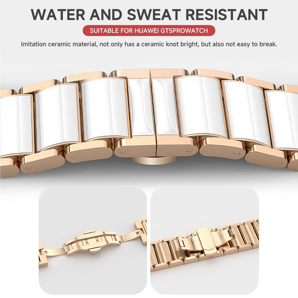 Curea Smartwatch, compatibila HUAWEI GT4 (41MM), GT5 (41MM), GT5 Pro ...