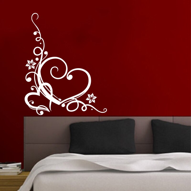 Sticker Decorativ - SMAER - FLORAL INIMOARE - 120cm x 100cm - Alb - eMAG.ro