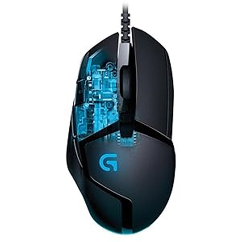 Геймърска мишка Logitech Hyperion Fury G402, 8 програмируеми бутона, 240-4000 DPI, Черна - eMAG.bg