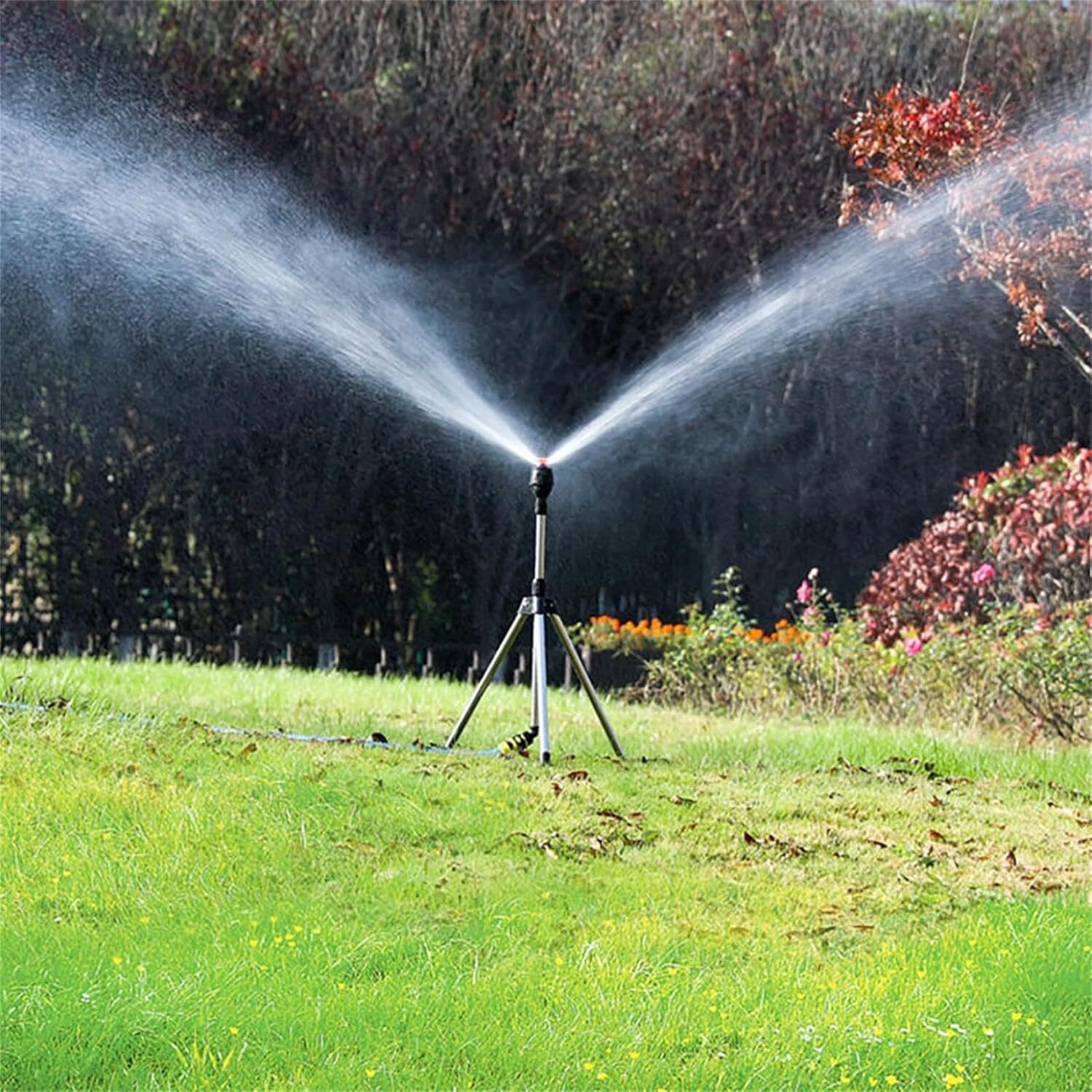 Aspersor rotativ, Mormark, HYDRASPRINK, cu trepied, economisire apă ...