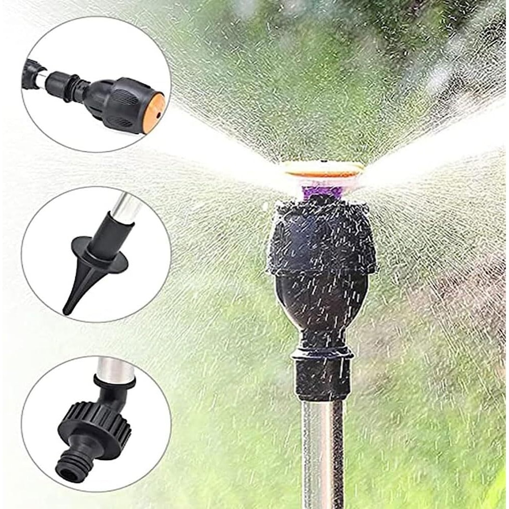 Aspersor rotativ, Mormark, HYDRASPRINK, cu trepied, economisire apă ...