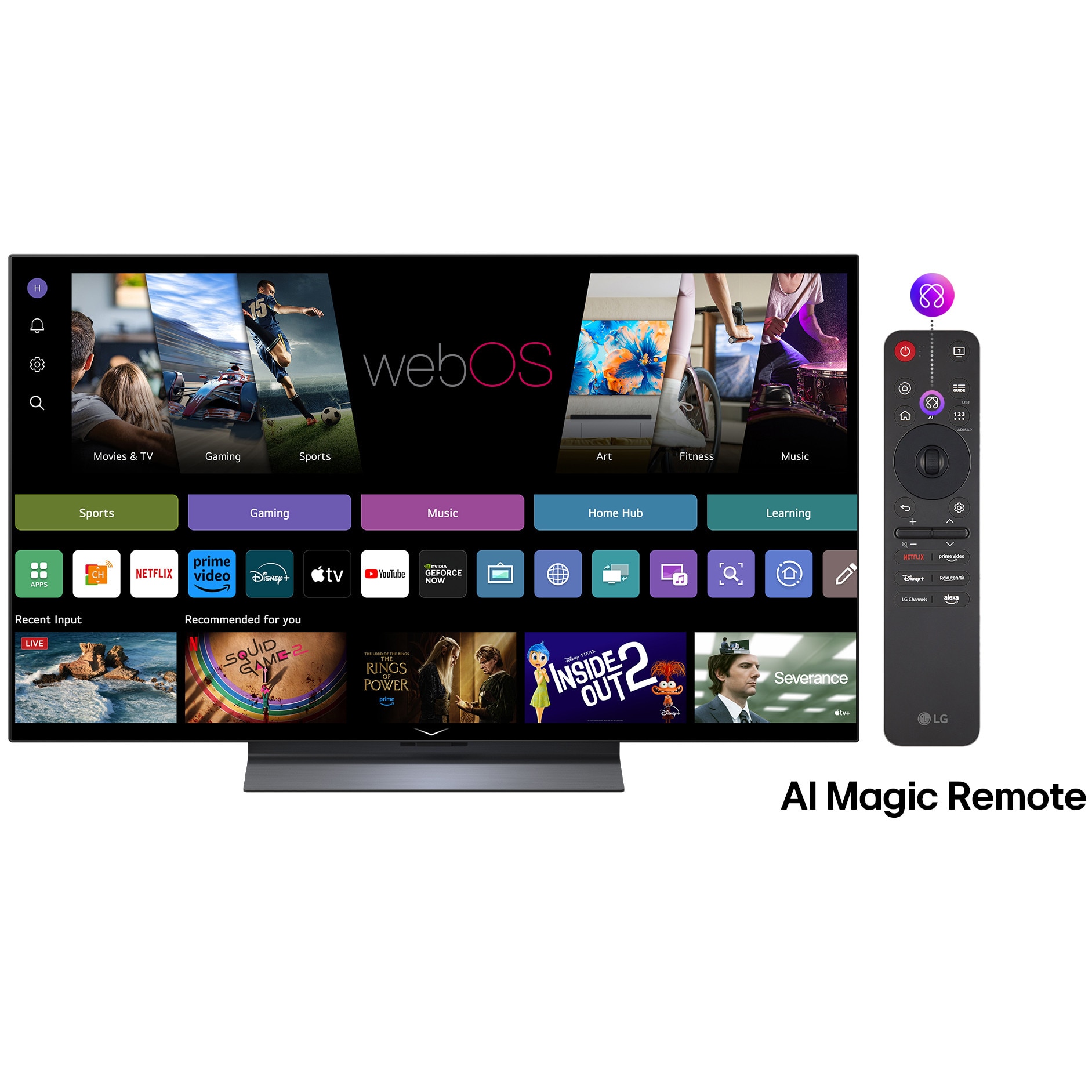 Телевизор LG OLED evo 48C52LA, 48" (121 см), Smart, 4K Ultra HD, 100 Hz ...