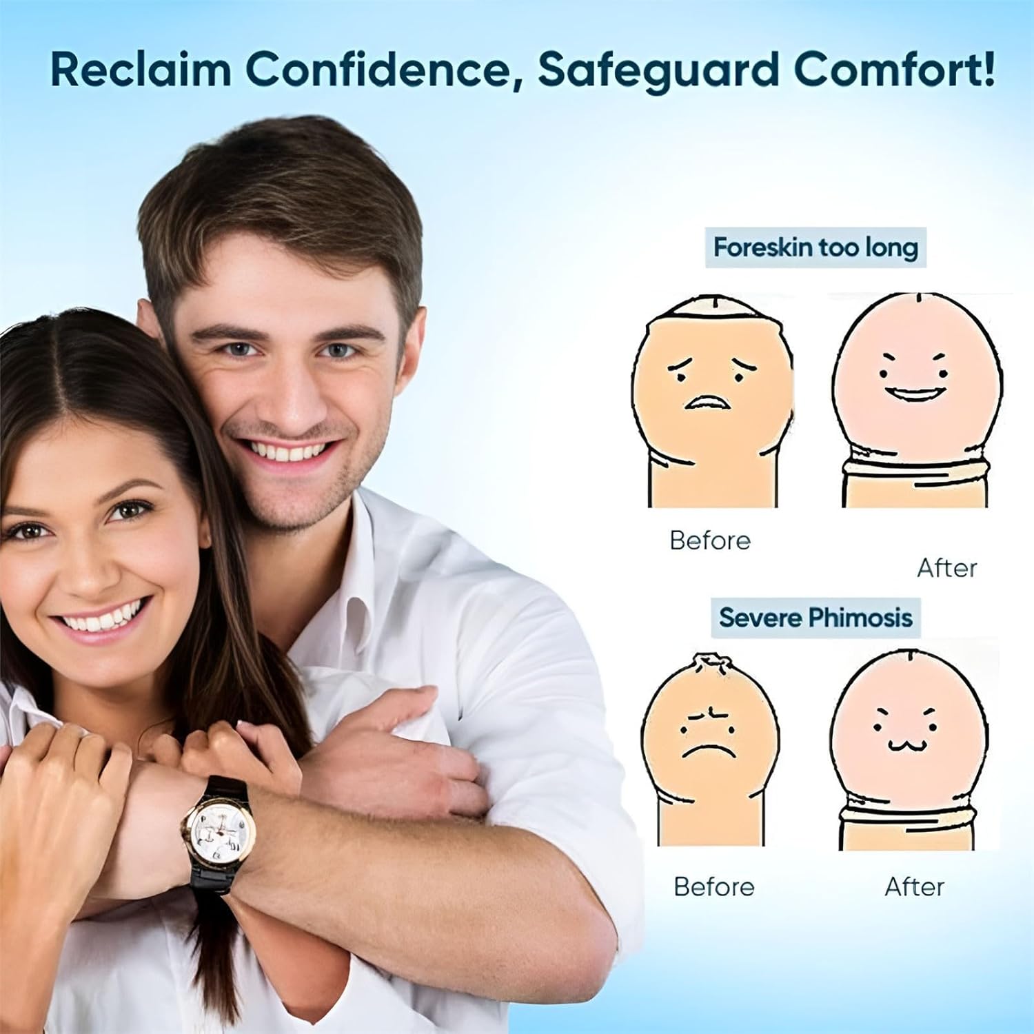 Gel corector redundant pre-puce, gel de corectare a preputului fimoza ...