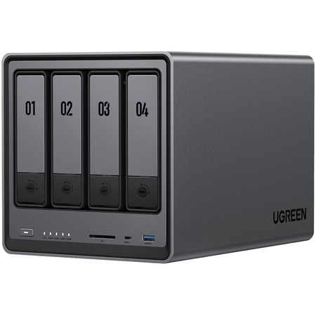 Network Attached Storage UGREEN NASync DXP4800 cu procesor Intel N100 ...