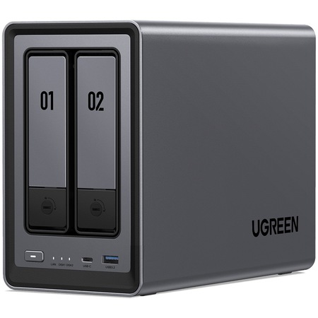 Network Attached Storage UGREEN NASync DXP2800 cu procesor Intel N100 ...