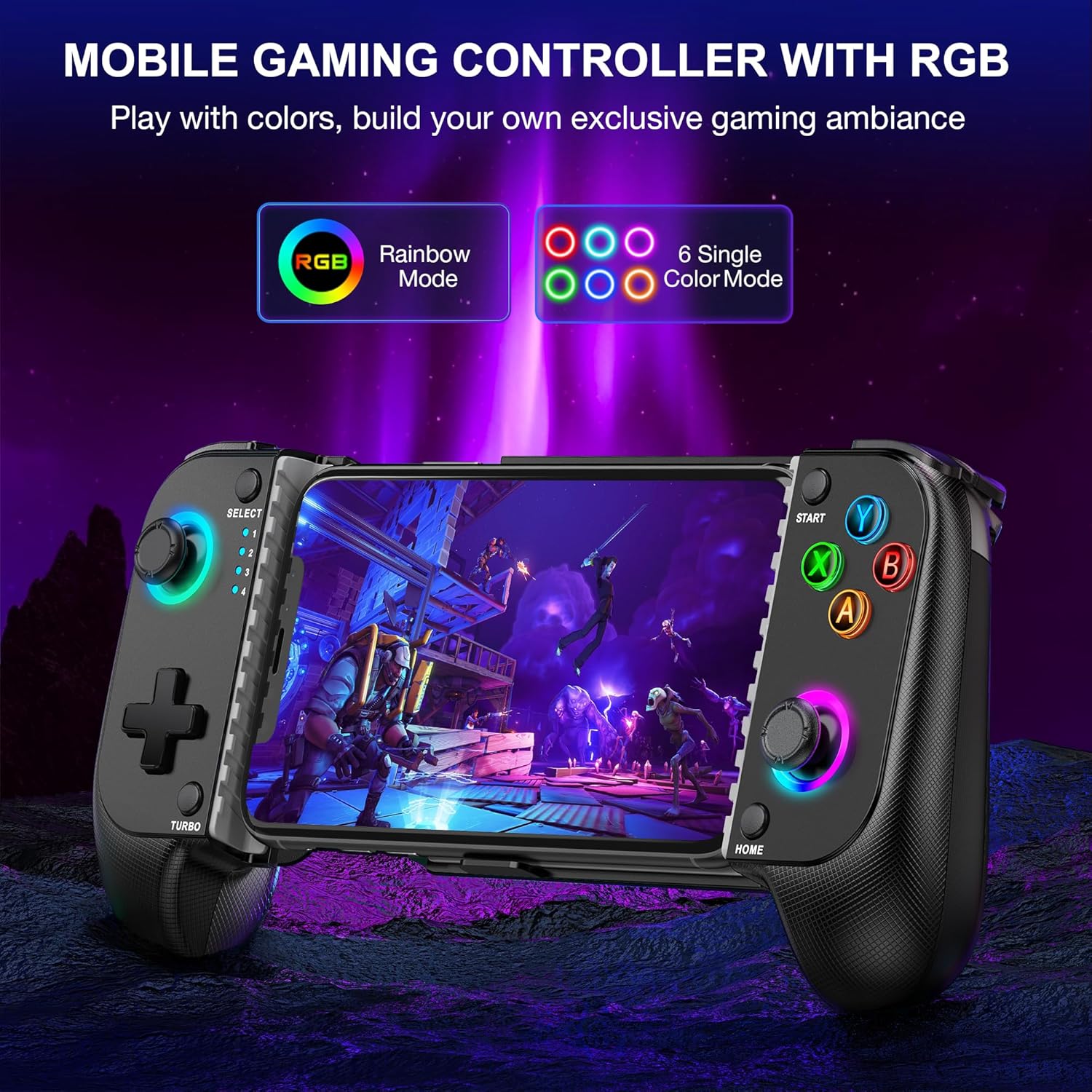 GamePad Controller Gaming pentru telefon Android, iOS, PC, PS, Nintendo ...