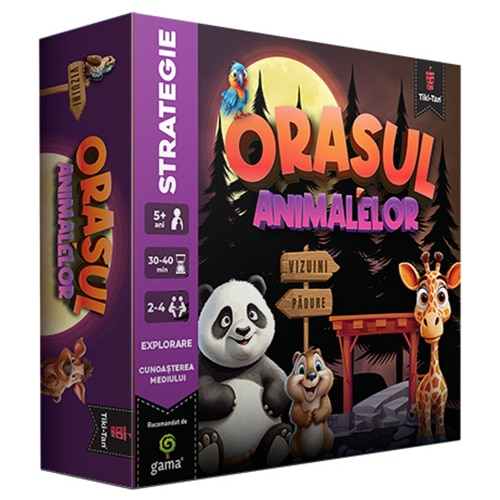 Joc de strategie Tiki-Tan - Orasul Animalelor - eMAG.ro