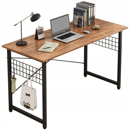 Birou scoala calculator birou loft industrial maro 100x50x70 cm Rebiko ...