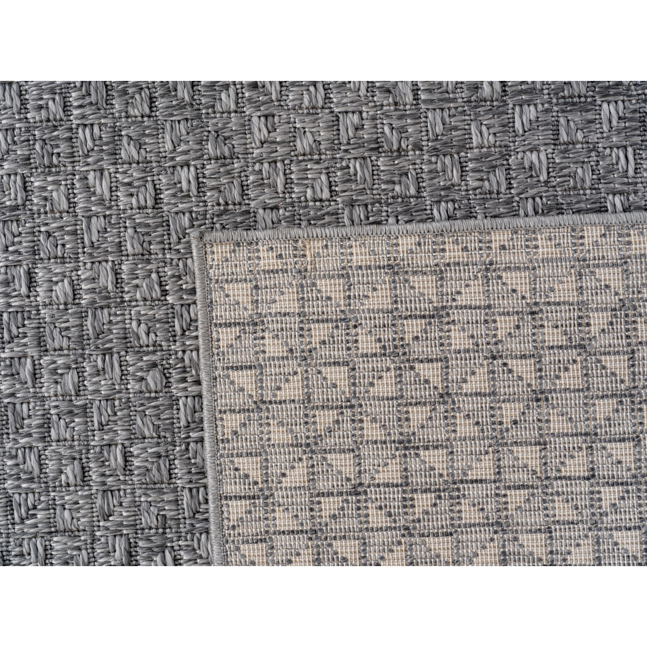 Covor traversa Ibiza V1 Gri, 80 x 250 cm - eMAG.ro