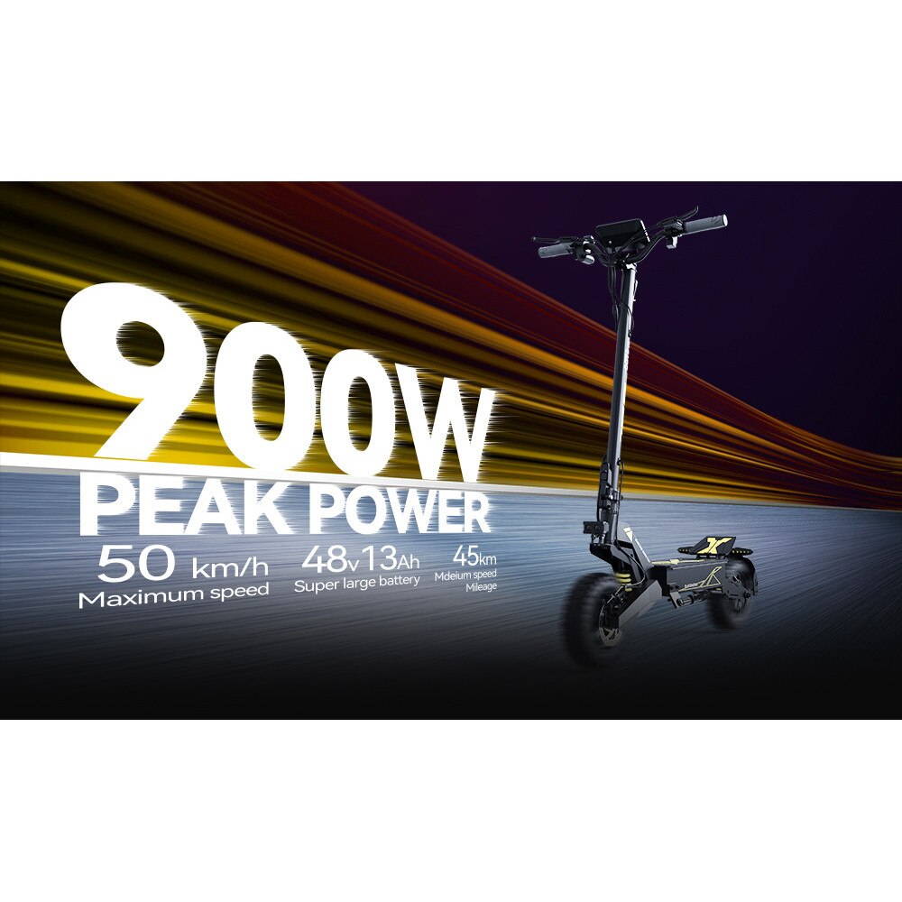 Trotineta electrica OOTD T10, viteza maxima de 50 km/h, distanta maxima ...