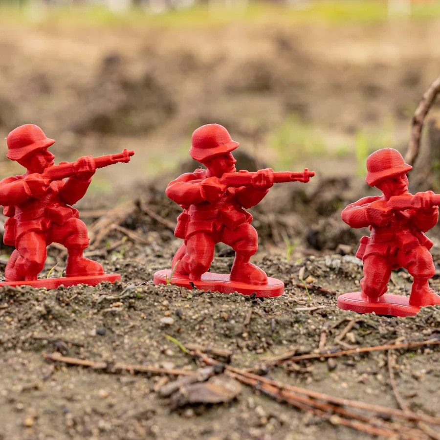Filament POLYMAKER Panchroma™ PLA Matte Army Red 1KG,1.75 mm - eMAG.ro
