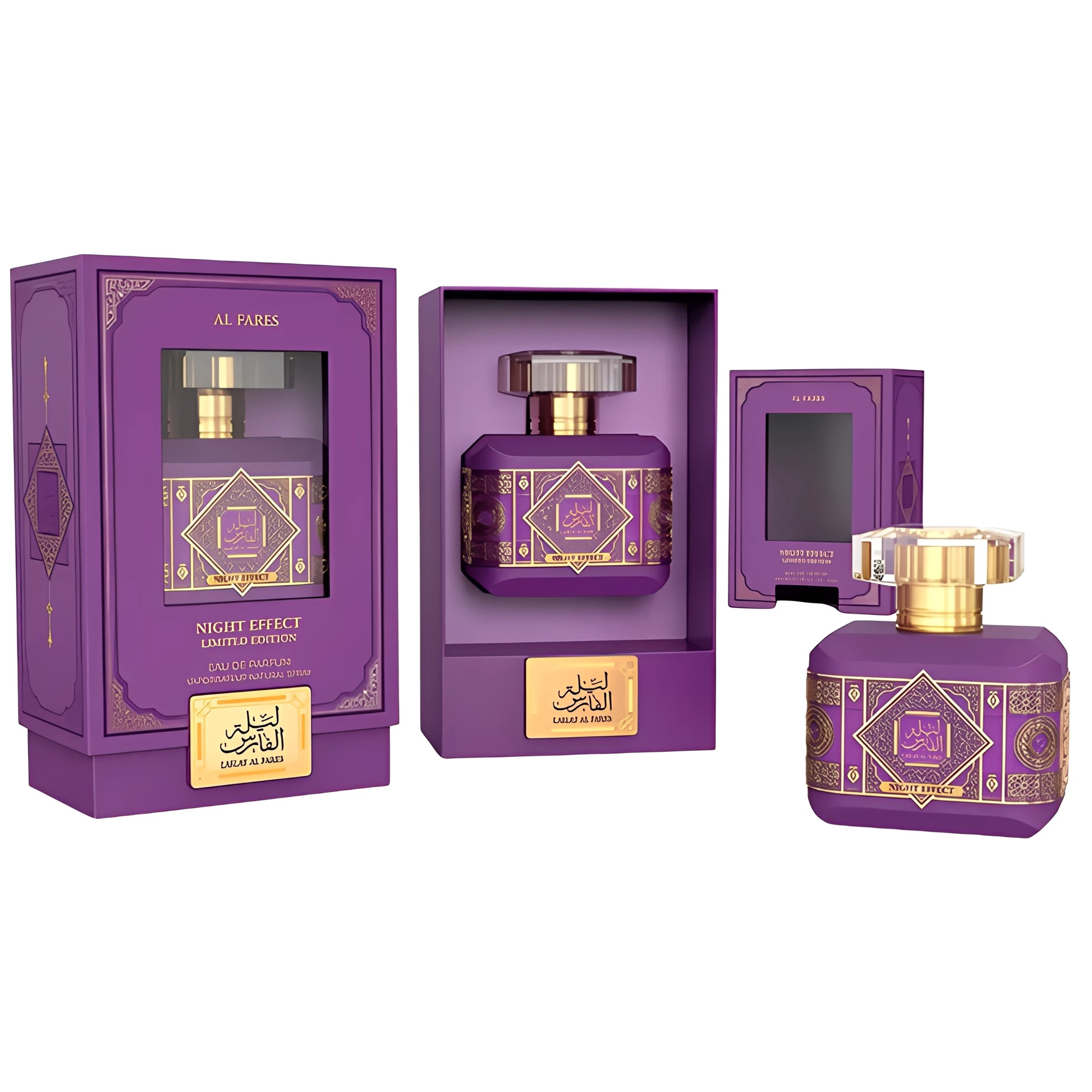 Apa de parfum Al Fares Night Effect Limited Edition, unisex, 100 ml ...