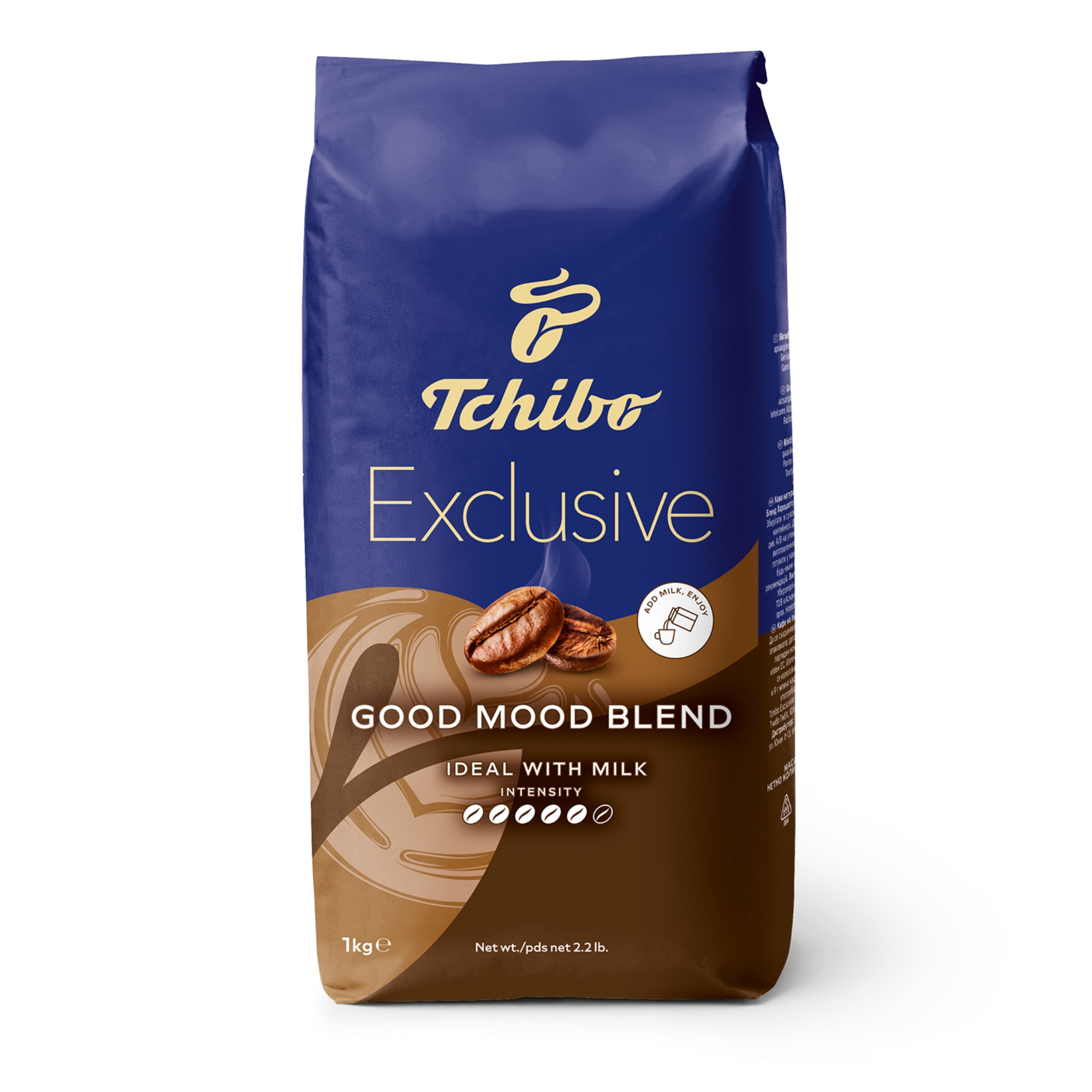 Cafea boabe, Tchibo Exclusive Good Mood Blend, 1 kg - eMAG.ro