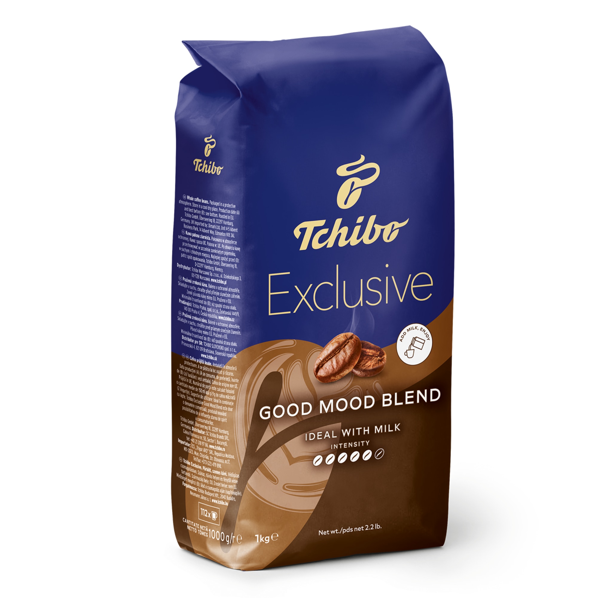 Cafea boabe, Tchibo Exclusive Good Mood Blend, 1 kg - eMAG.ro