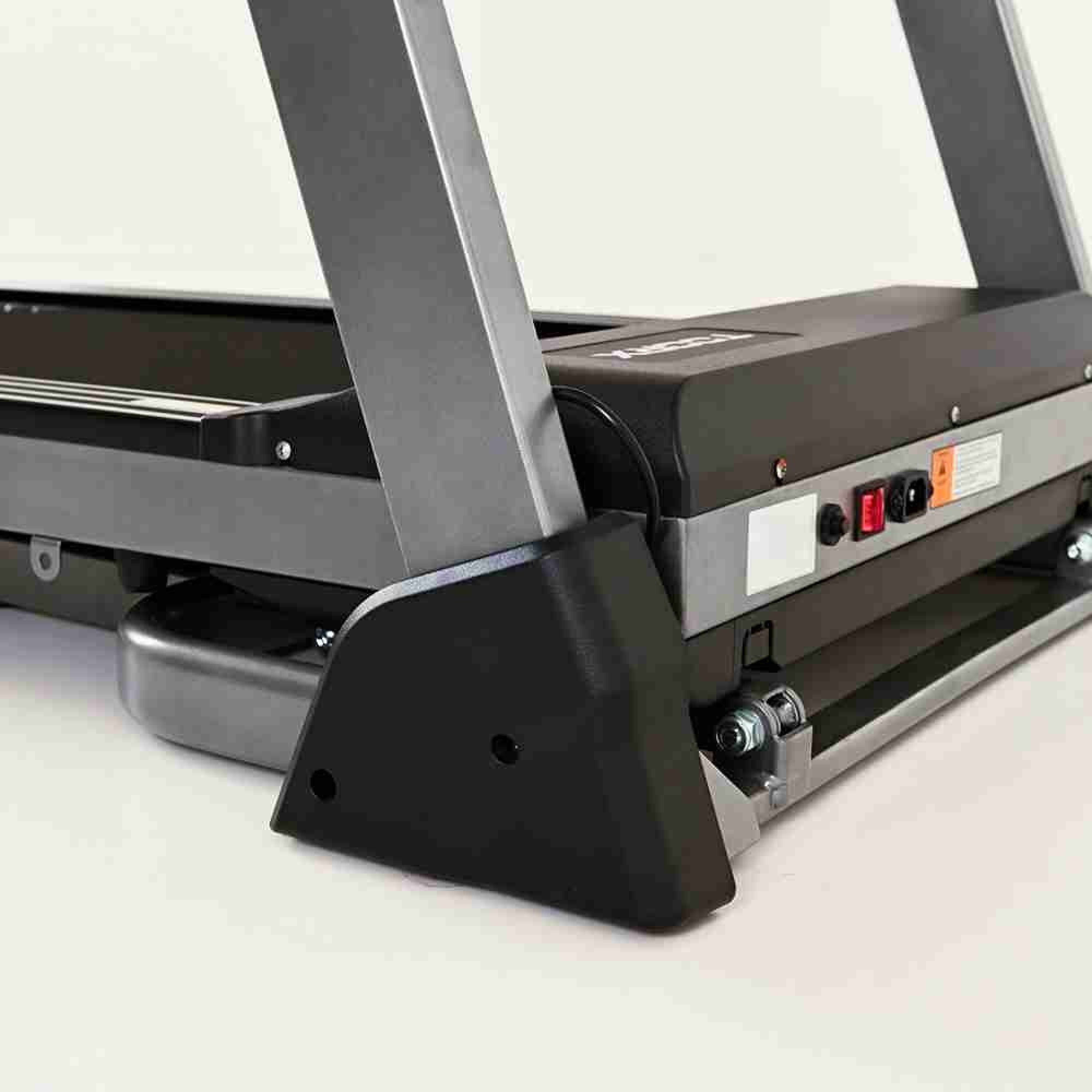 Banda de alergare electrica TOORX RAMBLER 4, Motor 2CP, Viteza 16 km/h, Inclinare automata 15 ...