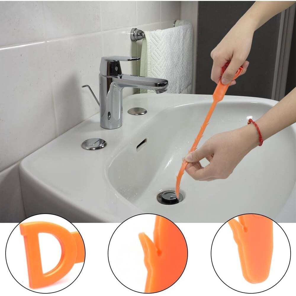 Set 3 Piese Sarpe pentru Scurgere, Flexibil, Material ABS, pentru ...