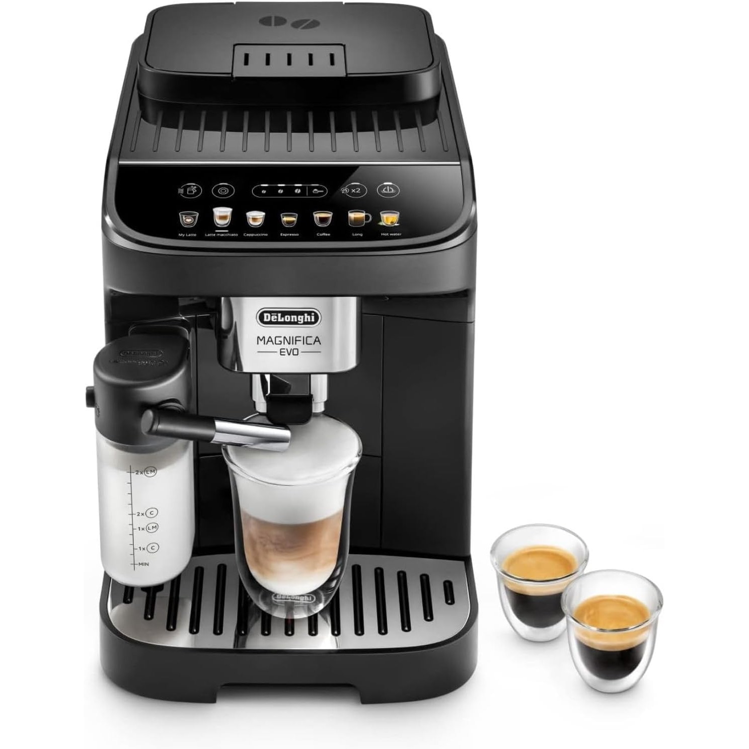 Espressor DeLonghi Magnifica Evo ECAM 292.81.B, 1450 W, 7 programe ...