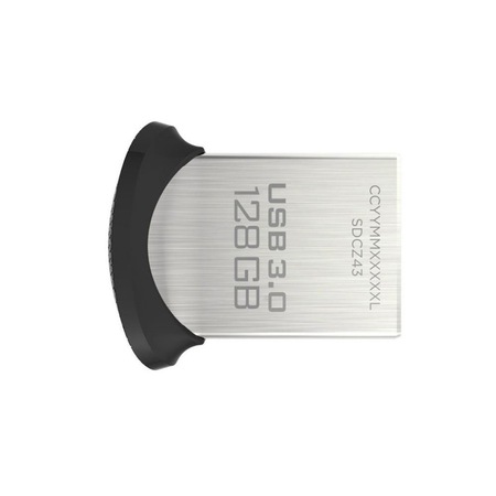 Flashdrive SanDisk Ultra Fit 128GB USB3.0, 128-bit AES, Up to 130MBs ...