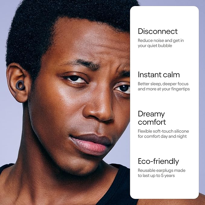 Dopuri de Urechi, 3 Straturi de Izolare Fonica, 24dB SNR, Reutilizabile ...