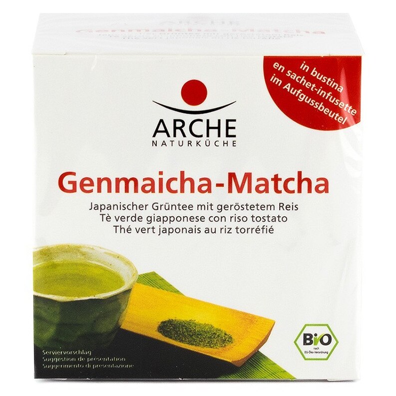 Set 2 x Ceai Verde Japonez Matcha Bio, 15g, 10 pliculete, Arche - eMAG.ro