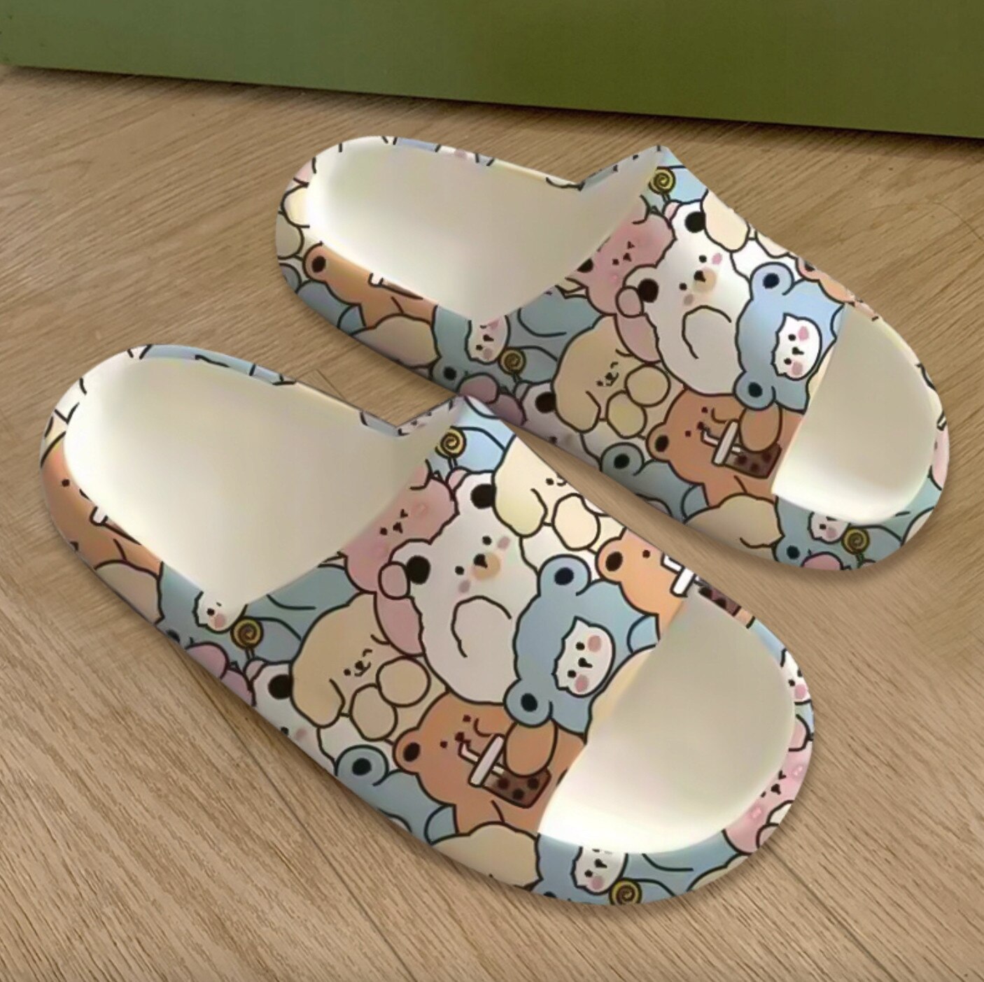 Papuci Dama Usori si Confortabili din Spuma si Cauciuc, Marimea 38/39 ...