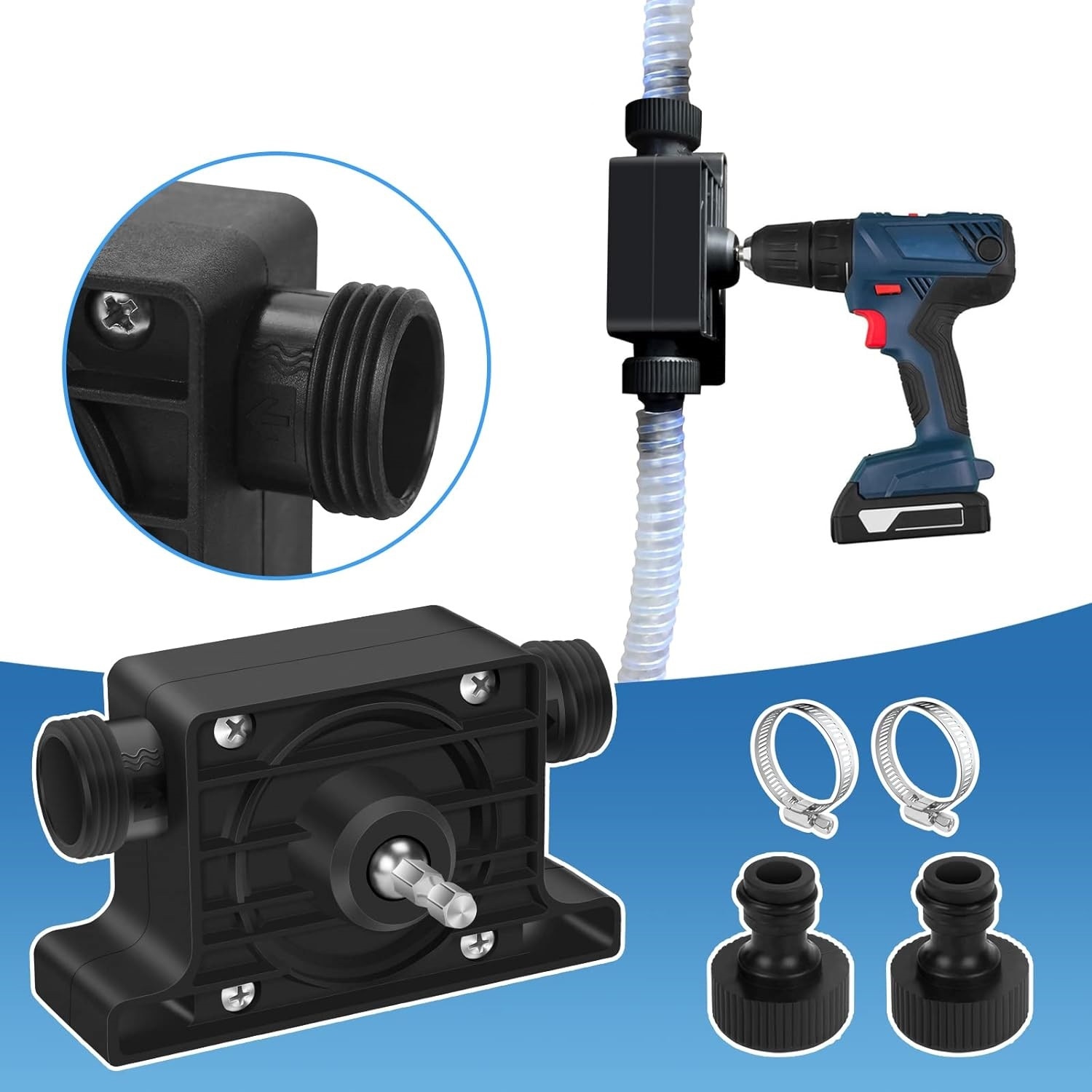 Pompa de transfer lichide cu actionare electrica pentru bormasina 3/4 ...