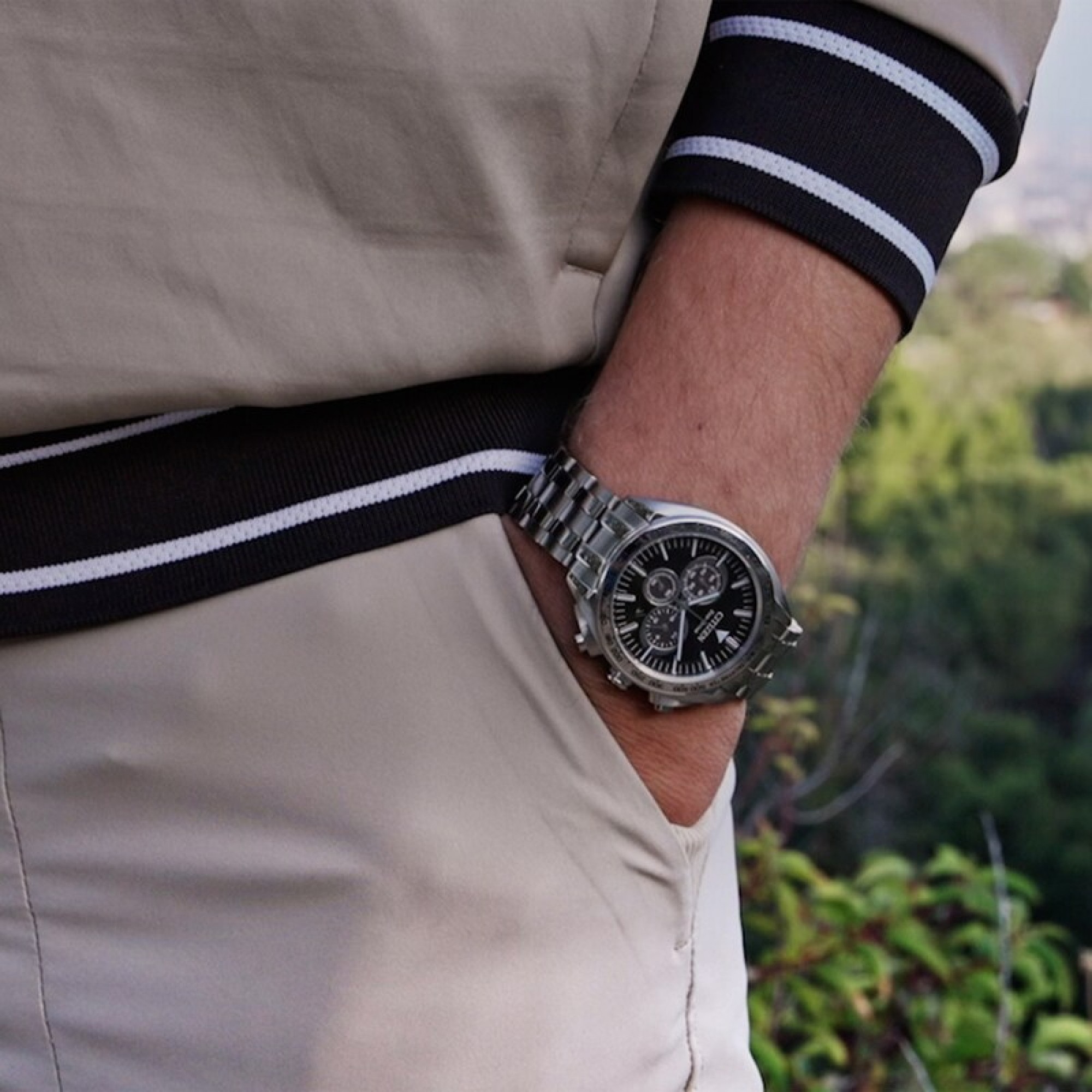 Ceas Barbati, Citizen, Carson CA4540-54E - eMAG.ro