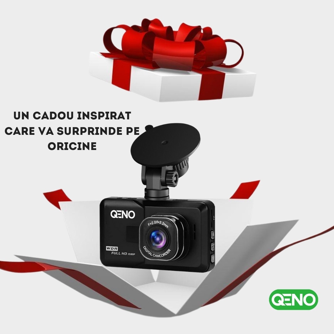 Camera Auto DVR Qeno® OneView, Camera Video De Bord, Dashcam ...