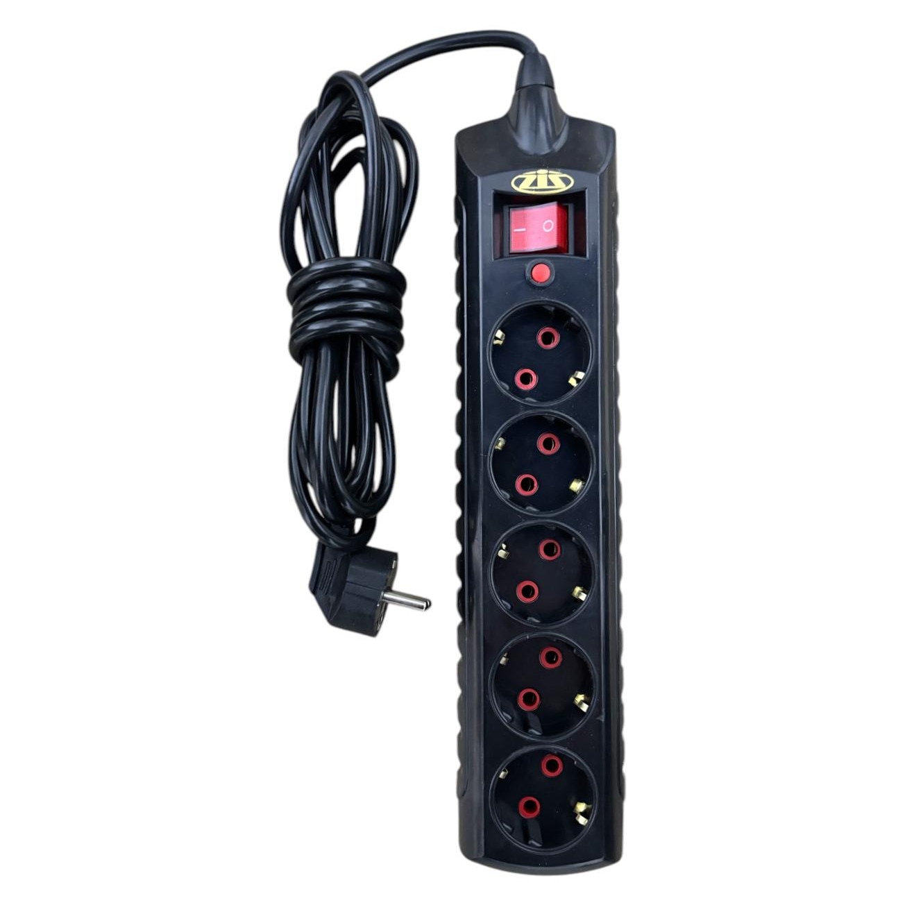 Prelungitor electric cablu 3 metri, cu 5 prize si intrerupator, 16A ...