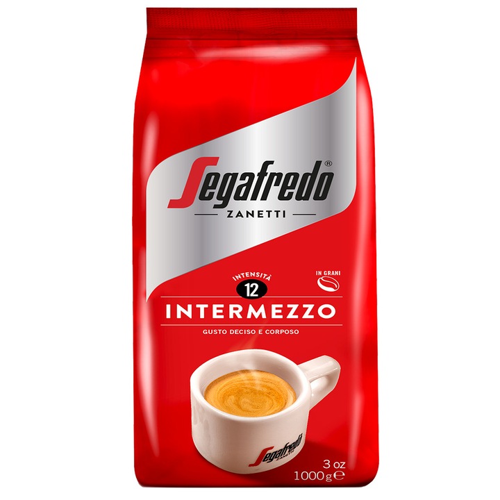 Cafea boabe Intermezzo 12, Segafredo, 1 kg - eMAG.ro
