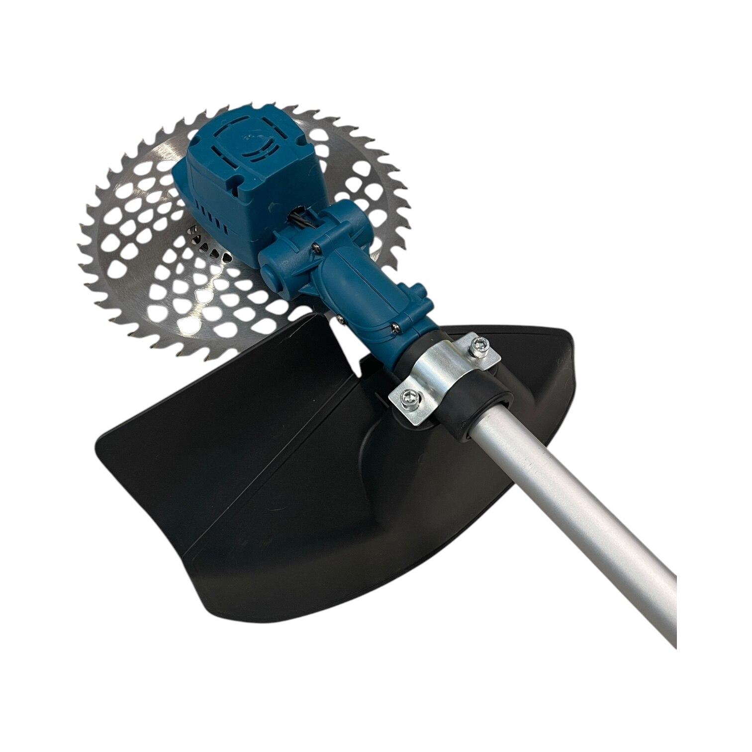 Motocoasa electrica cu acumulator, 128V Li-Ion, 2x 8Ah, German Meister ...