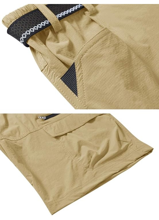 Pantaloni scurti cu uscare rapida, elastici, functionali, impermeabili ...