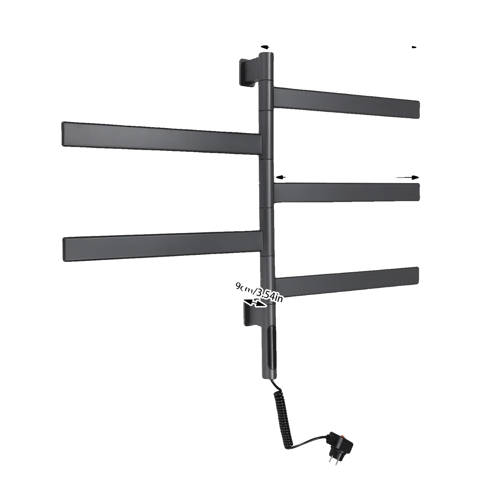 Incalzitor electric de prosoape, 5 bare de incalzire, control tactil ...