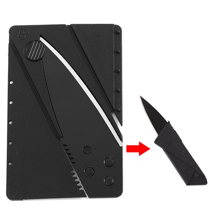 Cutit tip card de credit, cutite de buzunar, portabil si pliabil, ideal ...