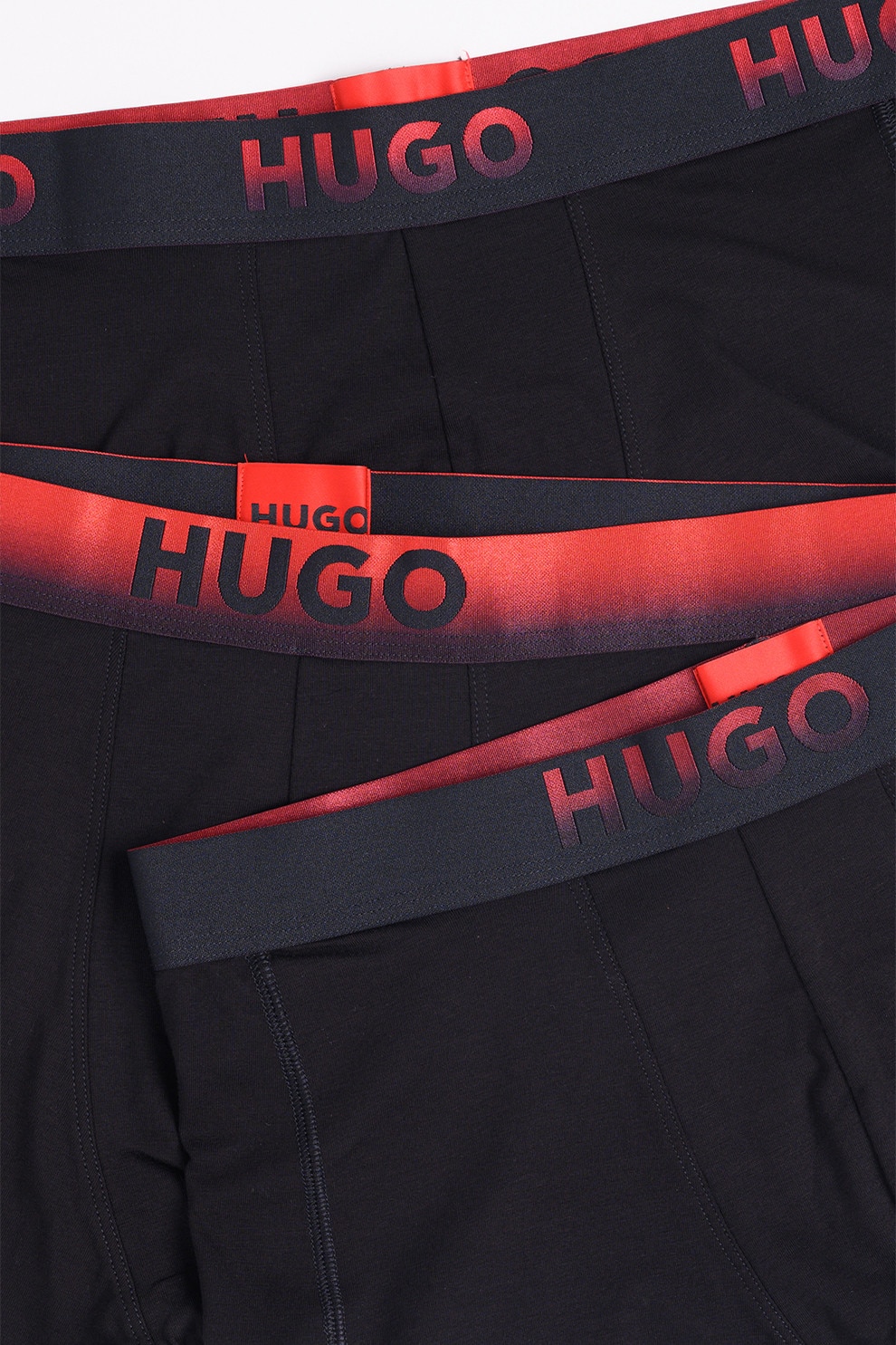 HUGO, Set de boxeri cu logo - 3 perechi - eMAG.ro