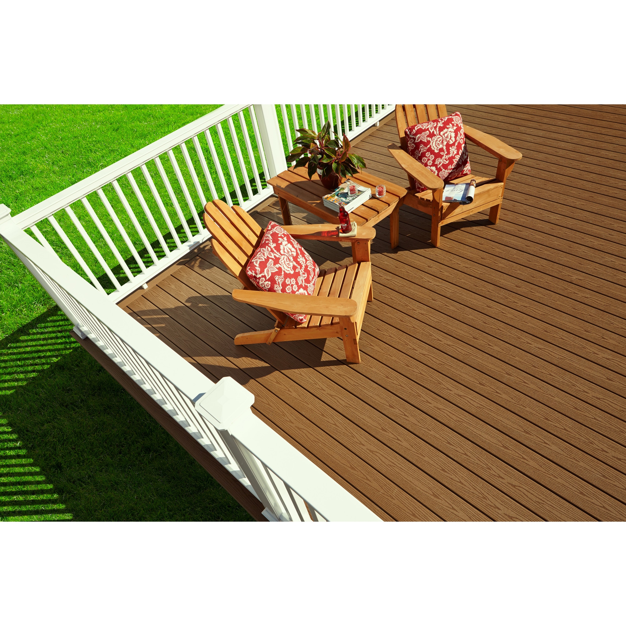 Profil terasa, Decking compozit (WPC) co-extrudat FiberOn Good Life ...
