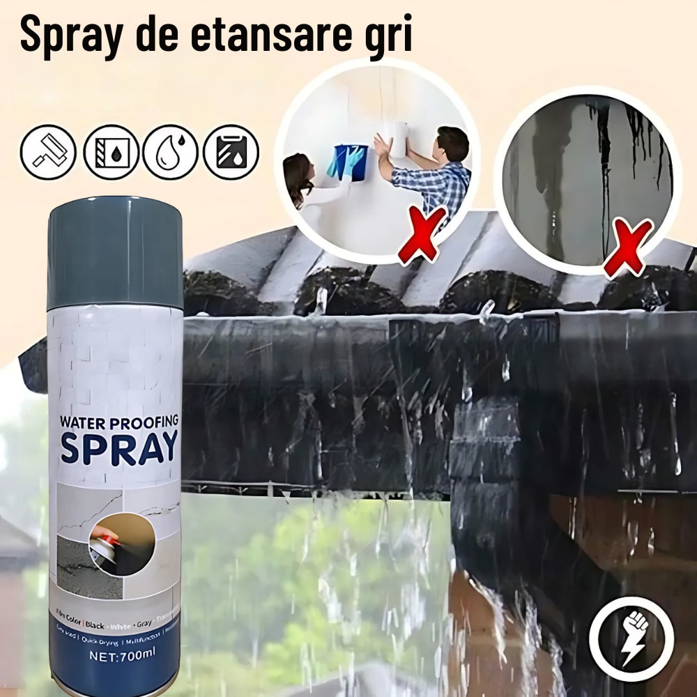 Spray De Etansare Impermeabil Gardeon®, Cu Uscare Rapida, Protectie ...