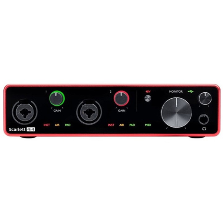 Focusrite Scarlett 4I4 3Rd Gen, Interfata Audio - eMAG.ro